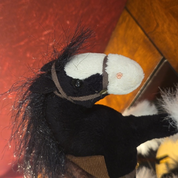 Disney | Toys | 22 Disneypixar Brave Angus Black Clydesdale Horse Plush ...